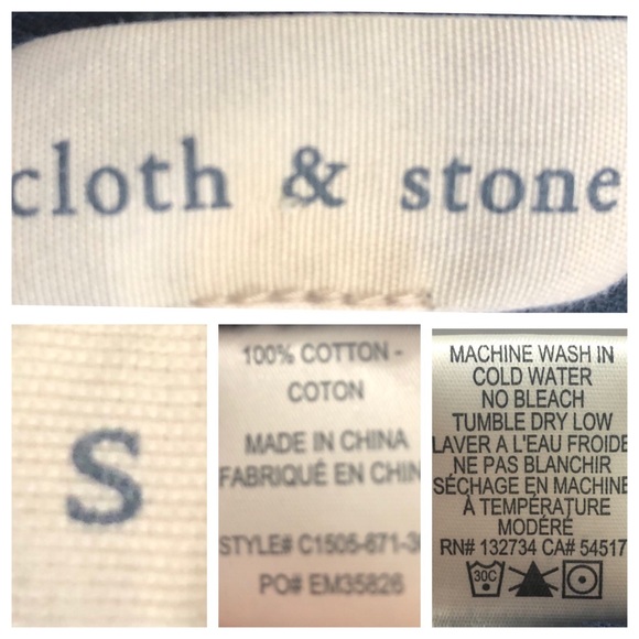 Anthropologie | Dresses | Cloth Stone Gauze Dress Halter Indigo S ...